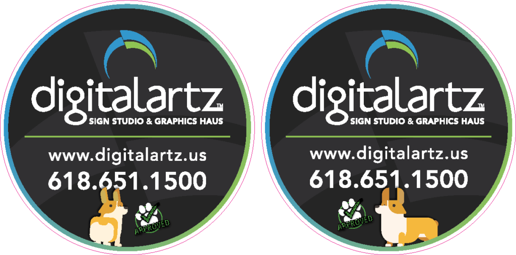 Production Complete Approval Stickers - Digitalartz Sign Studio ...