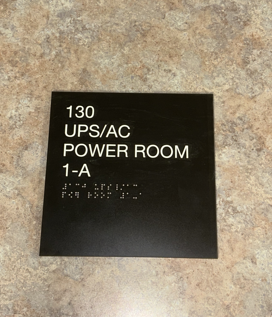 Identification Sign - Digitalartz Sign Studio & Graphics Haus