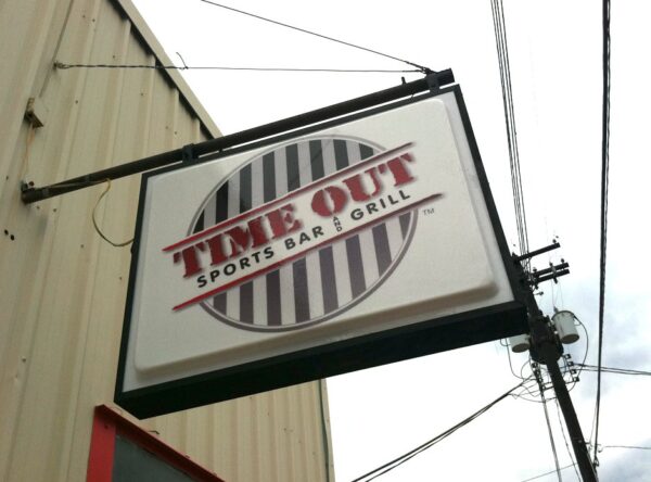 Time Out Sports Bar and Grill - Digitalartz Sign Studio & Graphics Haus